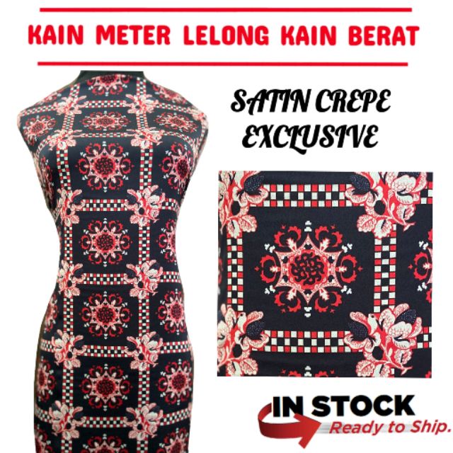 🔥 KAIN LELONG 🔥 1 METER RM11.90 Kain Meter Kain Pasang Meter Heavy ...