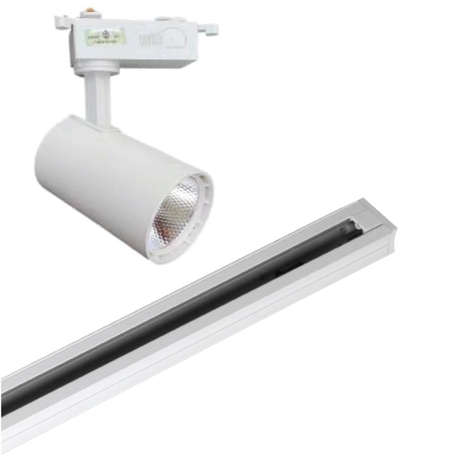 ECO Series Track Light 7W Track Bar LED Ceiling Track Light Black ...