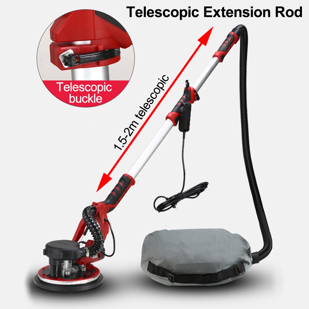 220V Electric Drywall Sander 3000R/min Variable Speed With Automatic ...