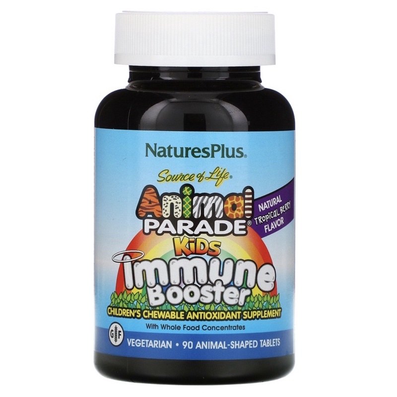 NaturesPlus, Source of Life, Animal Parade (Calcium, Vitamin C, Kid ...