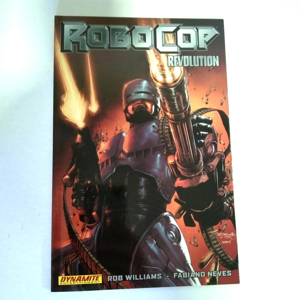 robocop revolution dynamite comic, rob william, comic, book | Shopee ...