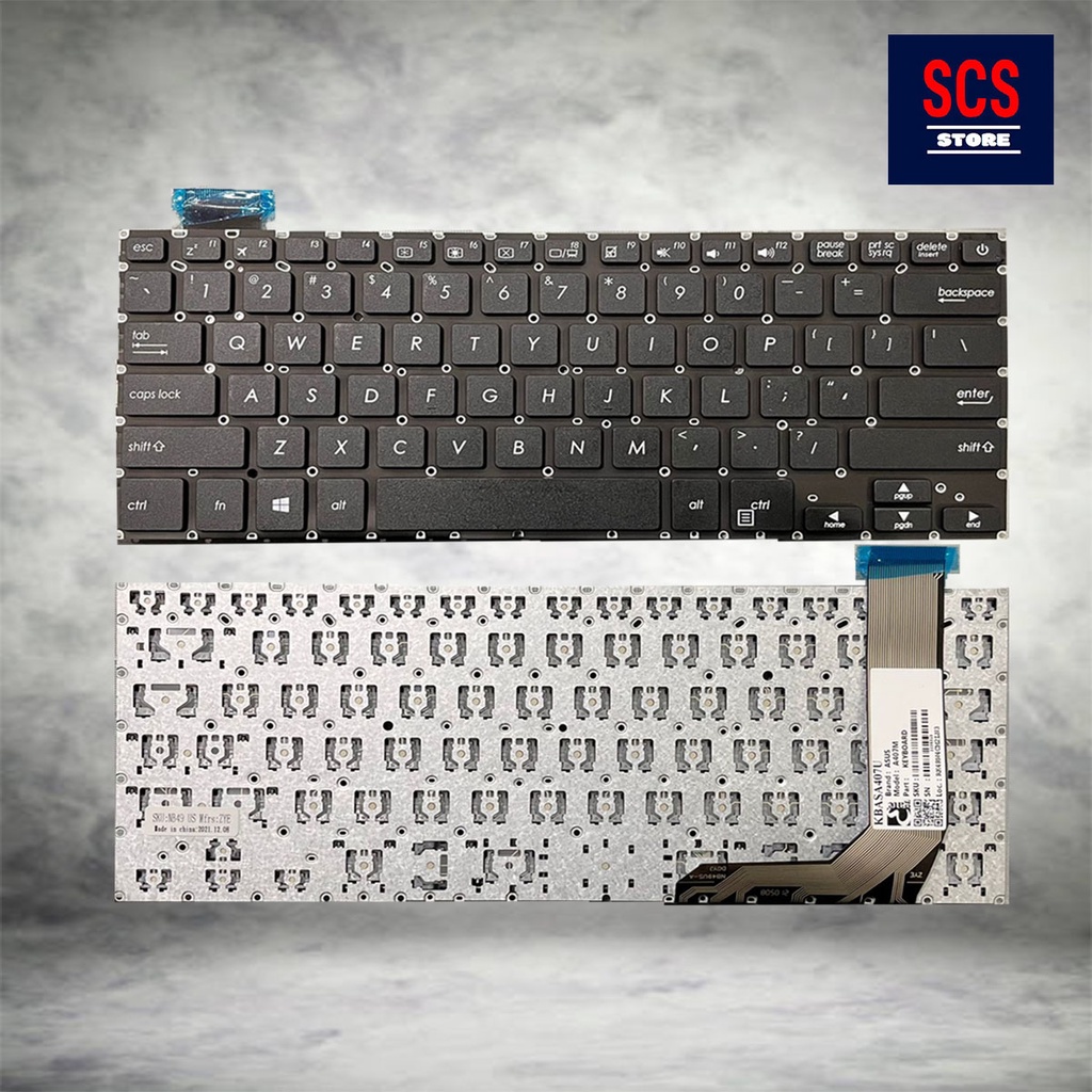 Asus A407 A407M A407MA A407U A407UA A407UB A407UF X407 Laptop Keyboard ...