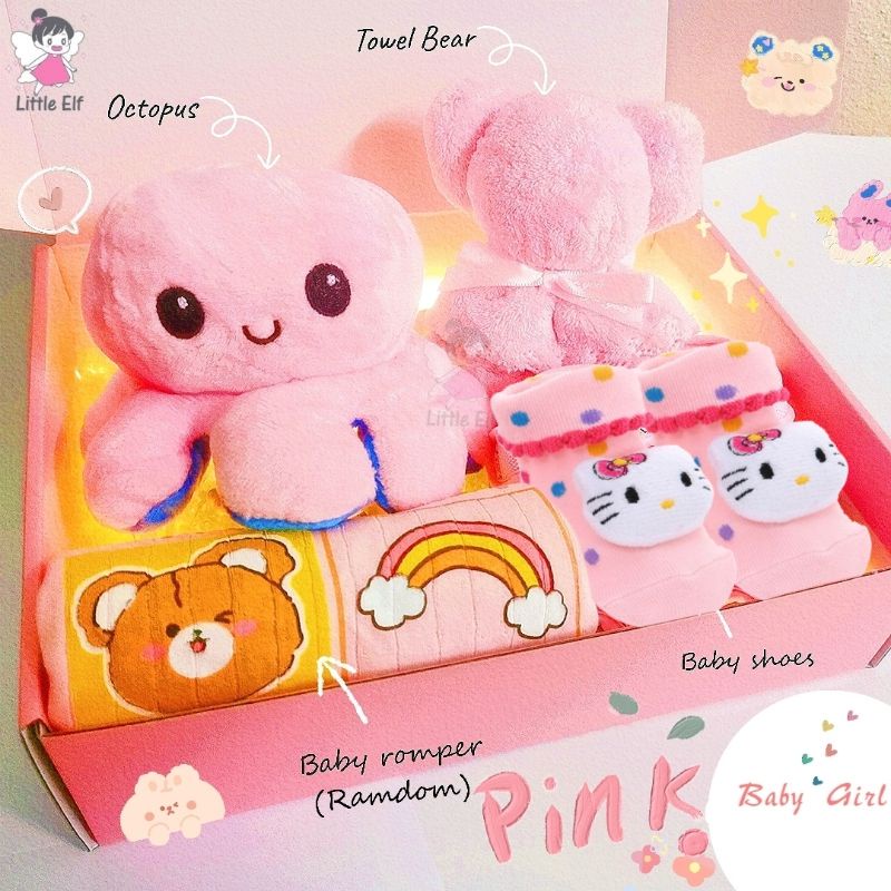 (0-6 Month) Newborn baby Gift box Hadiah baby girl boy Fullmoon ...
