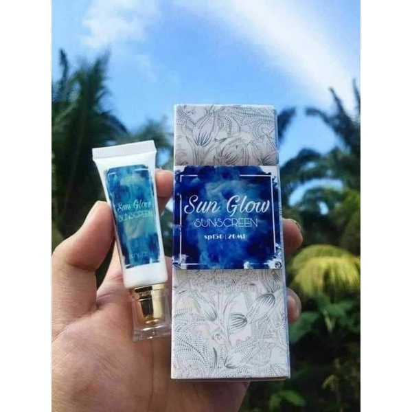 Sun Glow Sunscreen ( 20ml ) | Shopee Malaysia