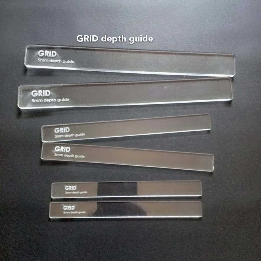 Depth Guide Set Of Thickness Gauge Clay Dough Cake Dough Measuring Tool ...