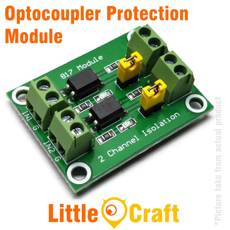 2 Channel Optocoupler Isolated Protection Module | Shopee Malaysia