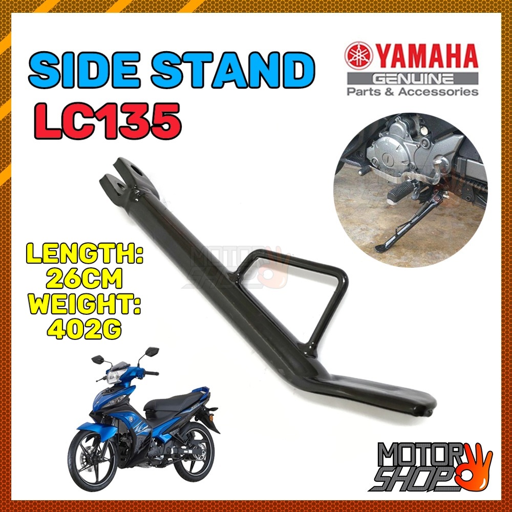 YAMAHA RXZ/ LC135 SIDE STAND /SPRING Tongkat (Long) for LC135 SRL Y15 ...