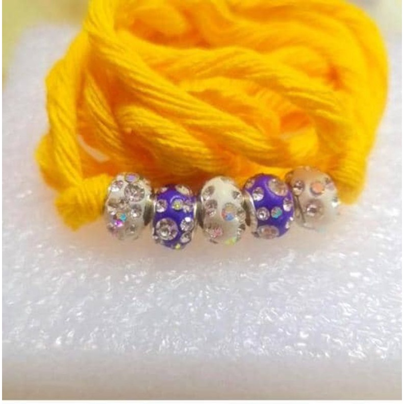 Purple and white Stone (manjal thali kayiru) | Shopee Malaysia