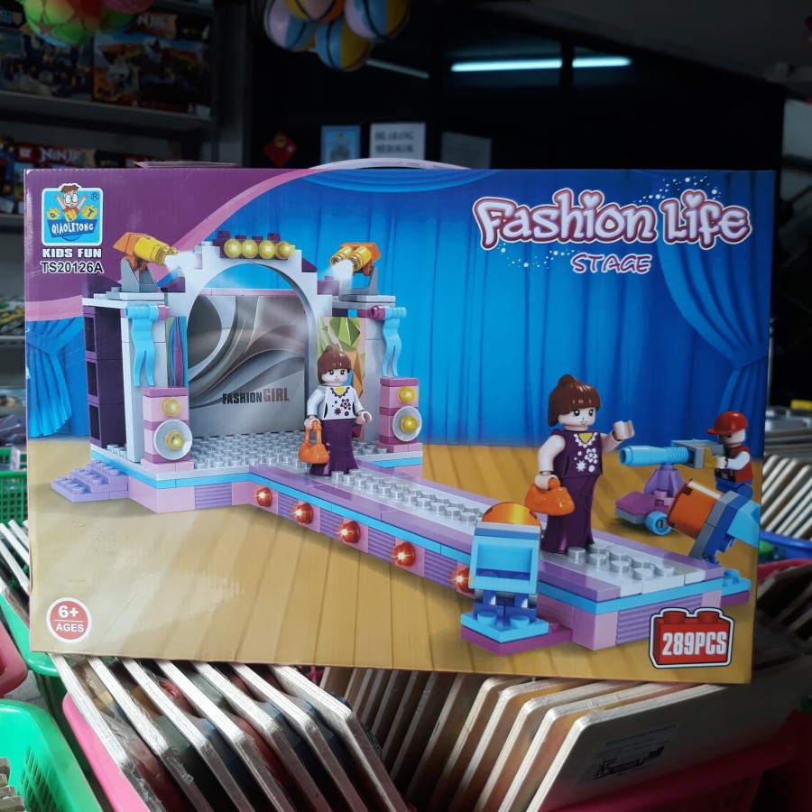 Lego BRICKS FASHION LIFE STAGE BLOCKS BUILDING STAGE Props 289pcs ...