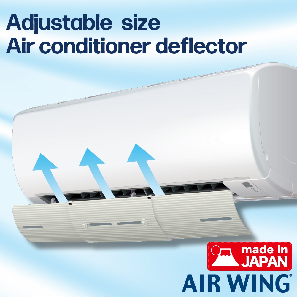 AIR WING Slim The Original Air Conditioner Deflector Angle Adjustable ...