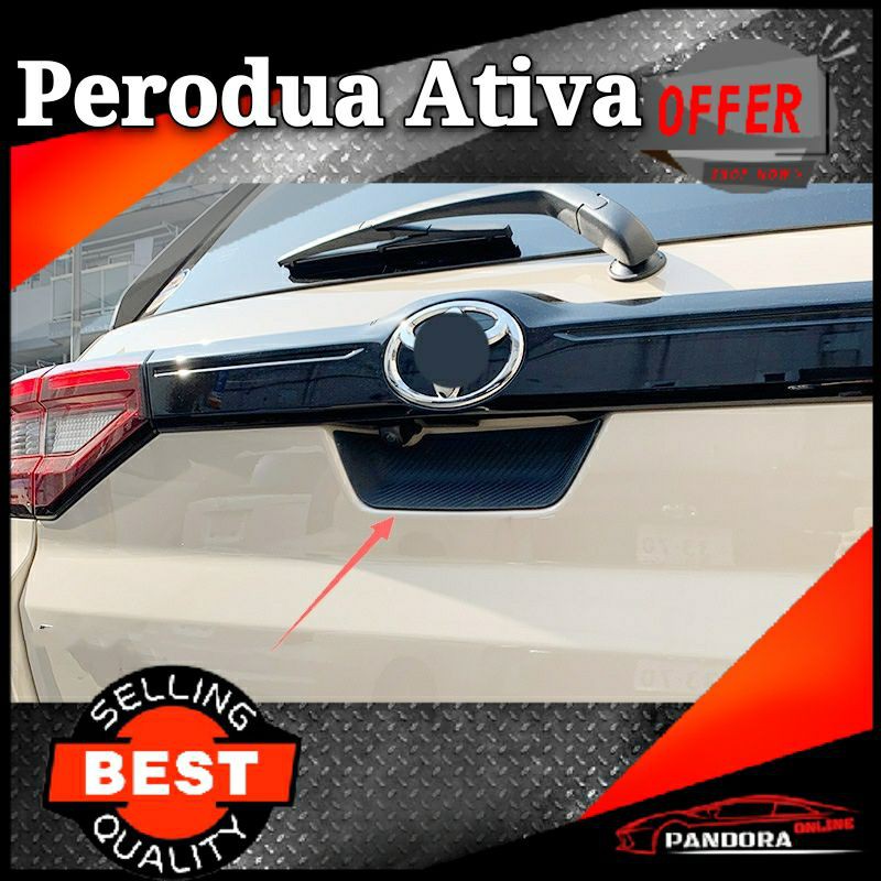 Perodua Ativa Rear Bonnet Handle Anti Scratch Cover Trim Original ...