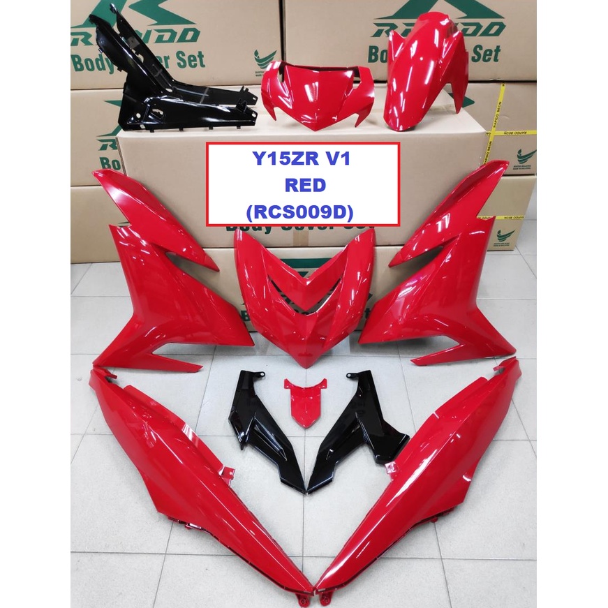 Cover Set Rapido Y15ZR V1 V2 Yamaha Plain Colour No Sticker Y15 ...