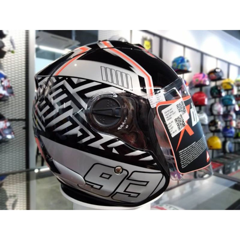 🔥HELMET XDOT G626 MARQUEZ 93&ROSSI🔥HARGA MURAH🔥ORIGINAL🔥 | Shopee Malaysia