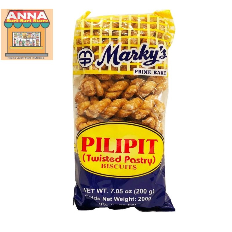 MARKY'S PILIPIT TWISTED PASTY BISCUITS 200G | Shopee Malaysia