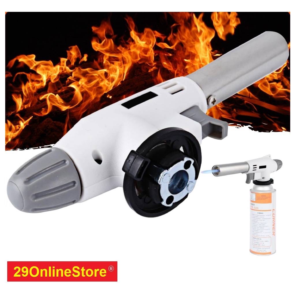 Camping Gas Multipurpose Torch Butane Burner Welding Fire Maker Flame Gun Welding CAMPSOR ...