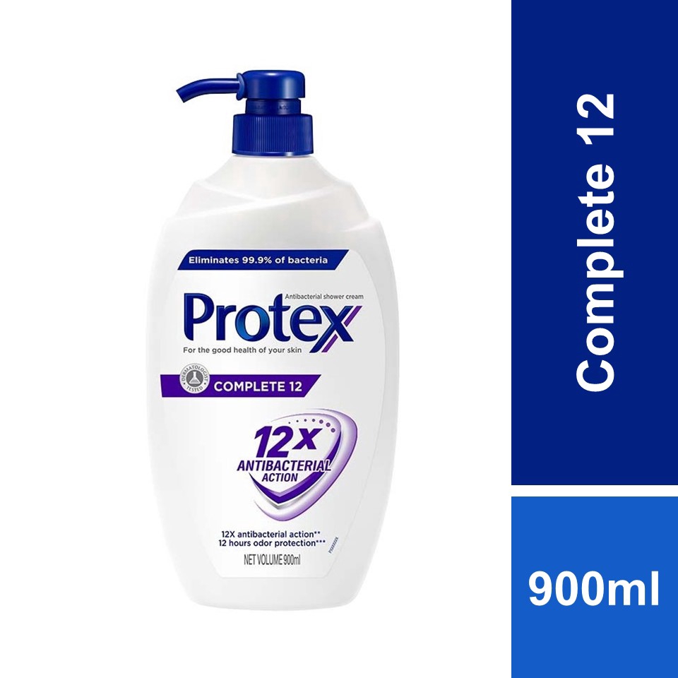 Protex Complete 12 Antibacterial Shower Gel 900ml | Shopee Malaysia