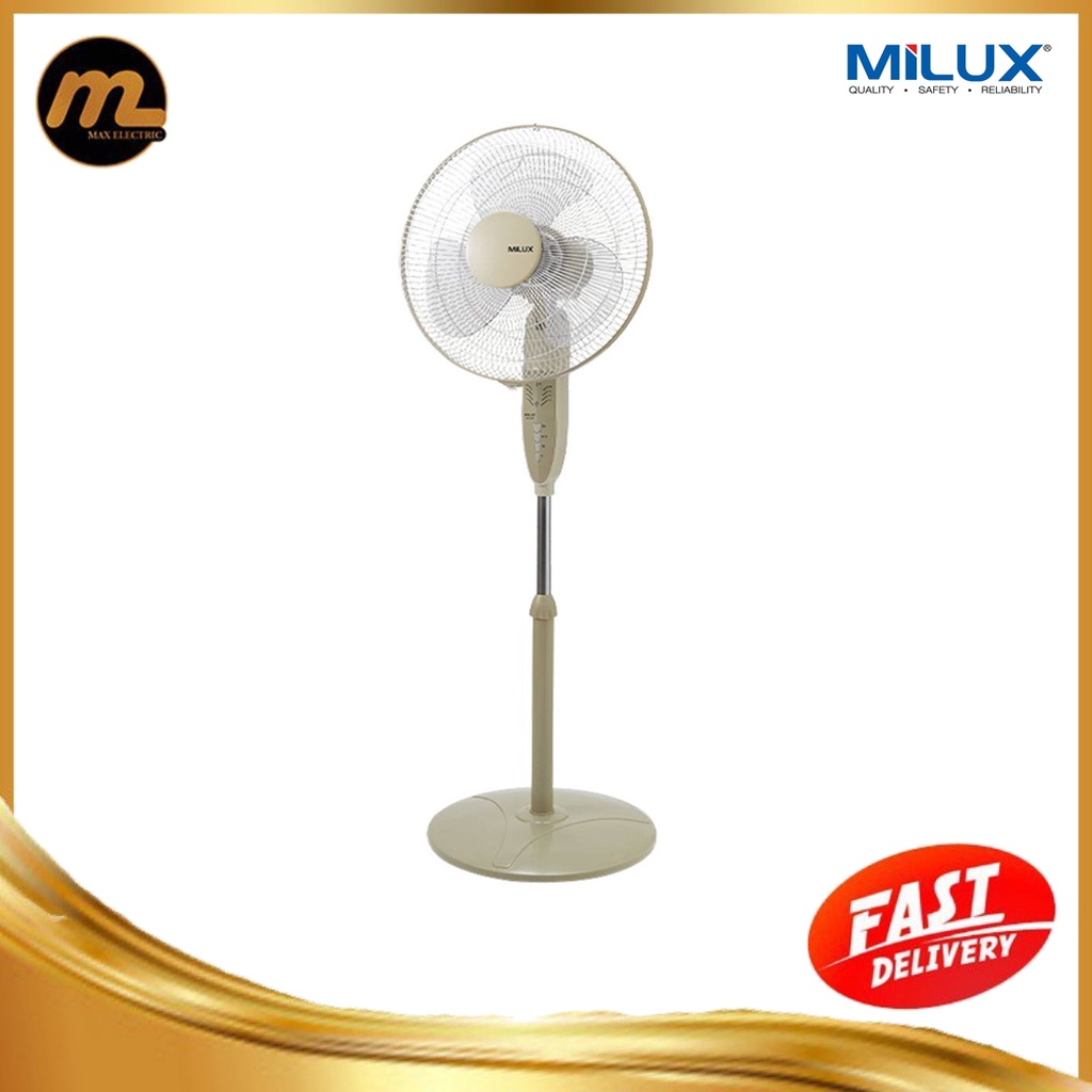 Milux New 16'' Stand Fan MSF-1628R with Remote Control | Shopee Malaysia