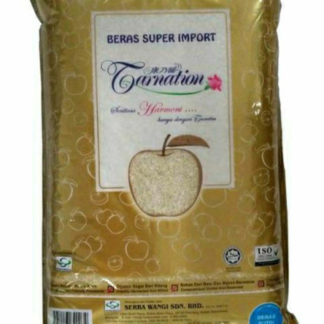 Carnation Apple Beras Super Import 10kg | Shopee Malaysia