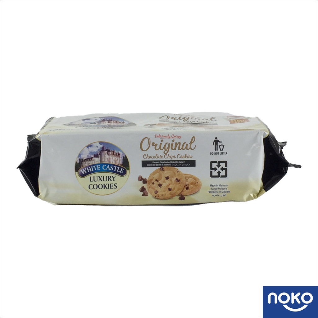 White Castle Luxury Cookies Original Chocolate Chips (120g) | Shopee ...