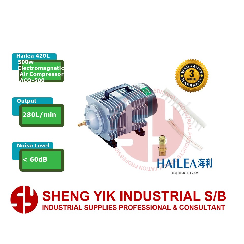 Hailea 420L Electromagnetic Air Compressor ACO-500 | Shopee Malaysia
