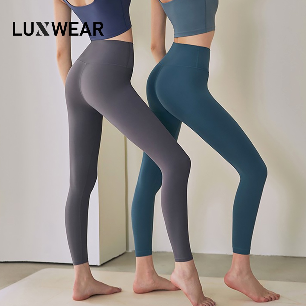 LUXWEARFour Seasons Muji High Waist Sports Yoga Pants (15 Colors ...