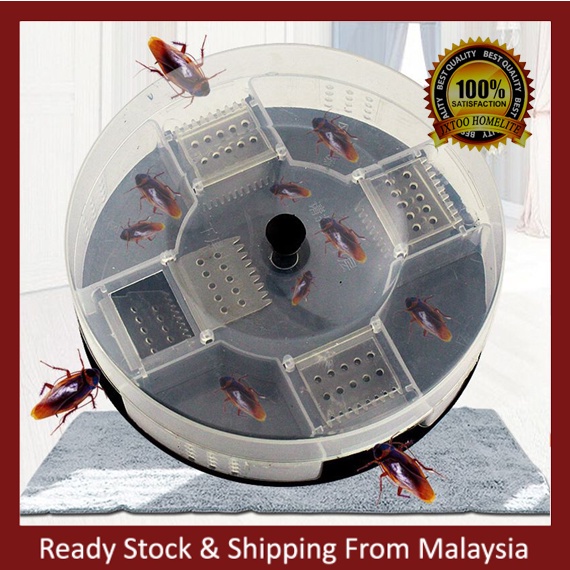 Reusable Cockroach Trap Box Insect Killer Catcher Perangkap Lipas Trap ...