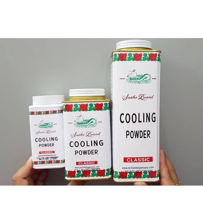 St.luke's Snake Brand Cooling Powder Classic (50G/150G/300G) | Shopee ...