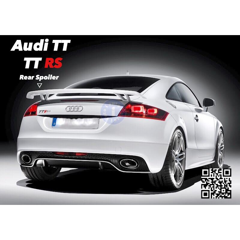 Audi TT MK2 TTRS RS rear boot trunk gt spoiler wing lip bodykit body ...