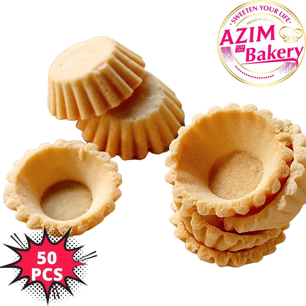 (MUDAH PECAH BELI ATAS RISIKO SENDIRI) Tart Shell 4cm | Tart Crust ...