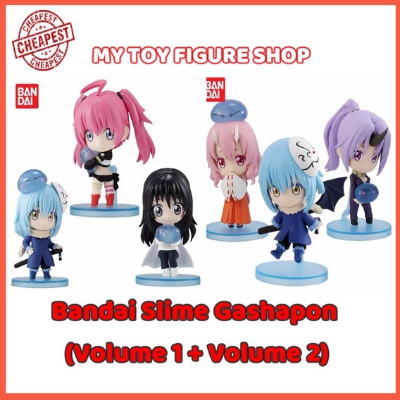 Bandai Gashapon Reincarnated As A Slime Rimuru Tempest Shion Shuna ...