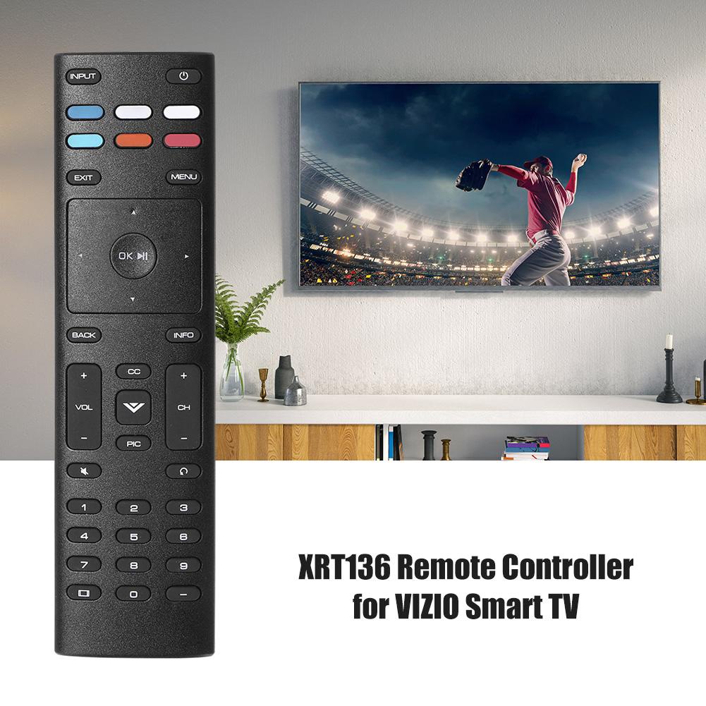 XRT136 Universal Television Replacement Remote Control for VIZIO Smart TV D24F-F1 D32FF1 D43F-F1 ...
