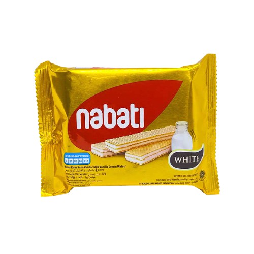 NABATI Cream Wafer (50g) Richeese Cheese Richoco Chocolate Pink Lava White Vanilla Milkg ...