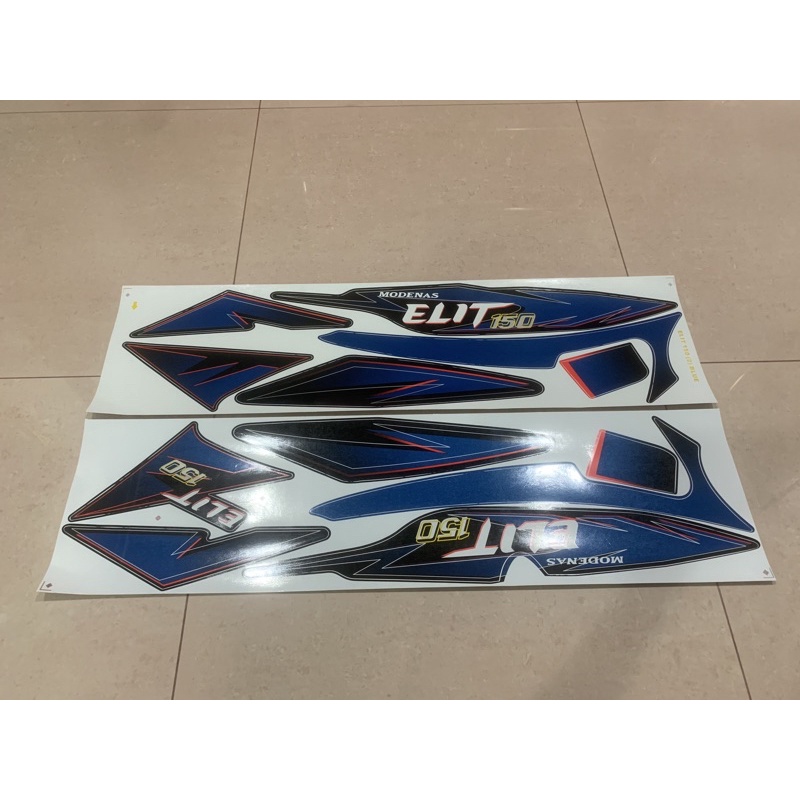 modenas elit 150 elit150 body sticker/decal/stripe | Shopee Malaysia