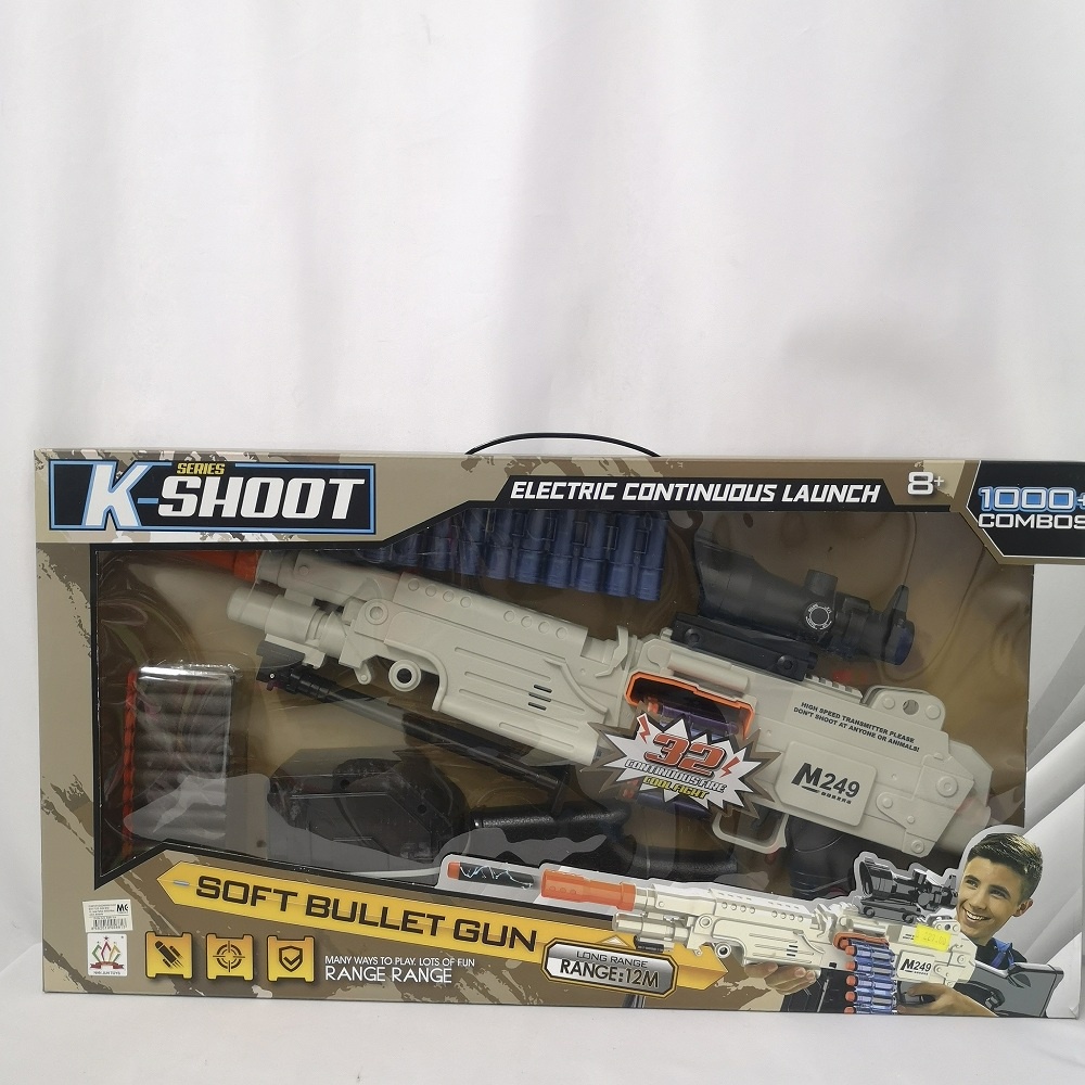 K-shoot Kid Toy Soft Bullet Toy Gun / Kid Toy / Toy Blaster / Outdoor ...