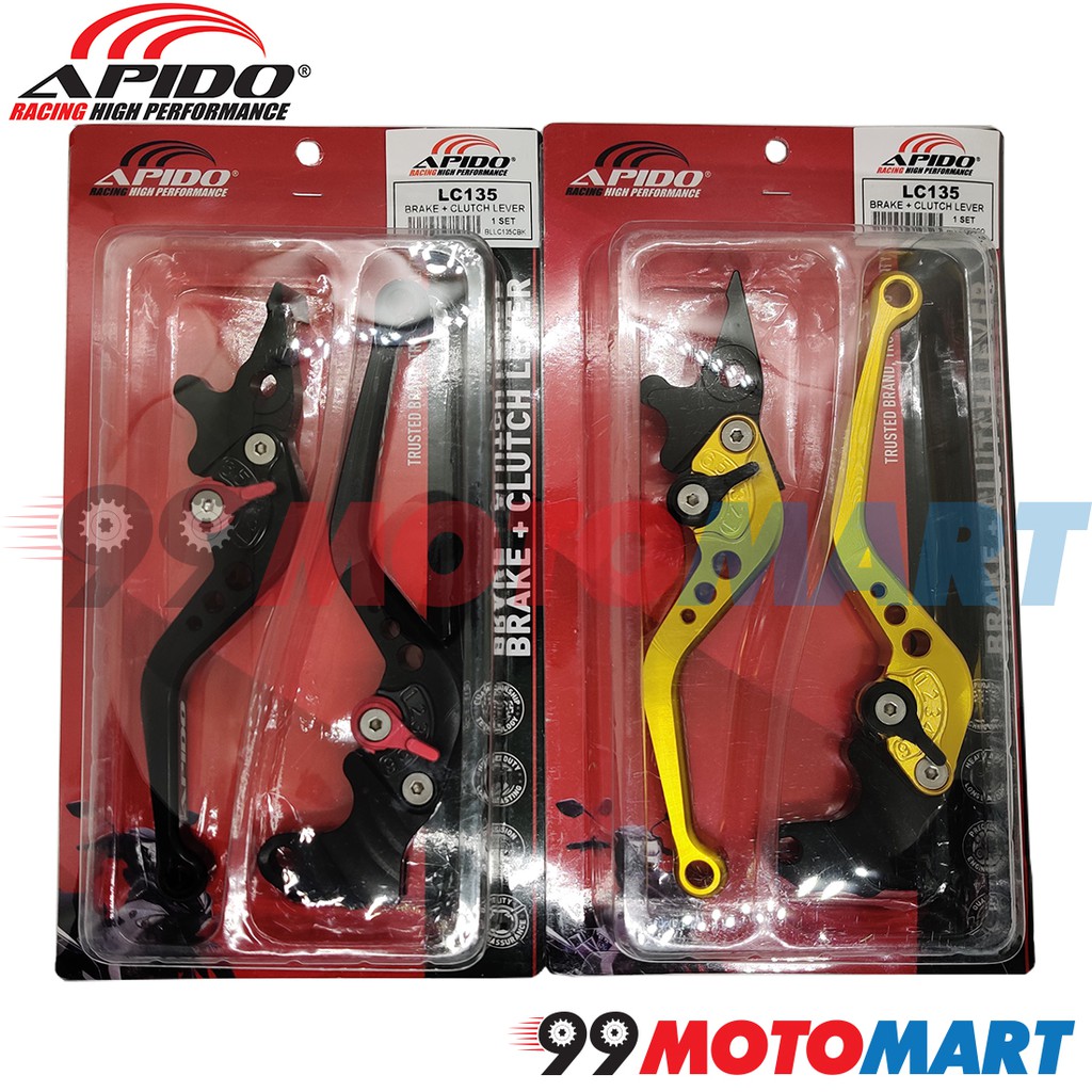 V2 Apido Y15ZR LC135 Y125 Brake Clutch Lever Set Alloy Brake Lever YAMAHA CNC Y15 Lc135 5s v2 ...