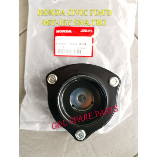FRONT ABSORBER MOUNTING (ORIGINAL) HONDA CIVIC 07Y-15Y SNA,TRO(51920 ...