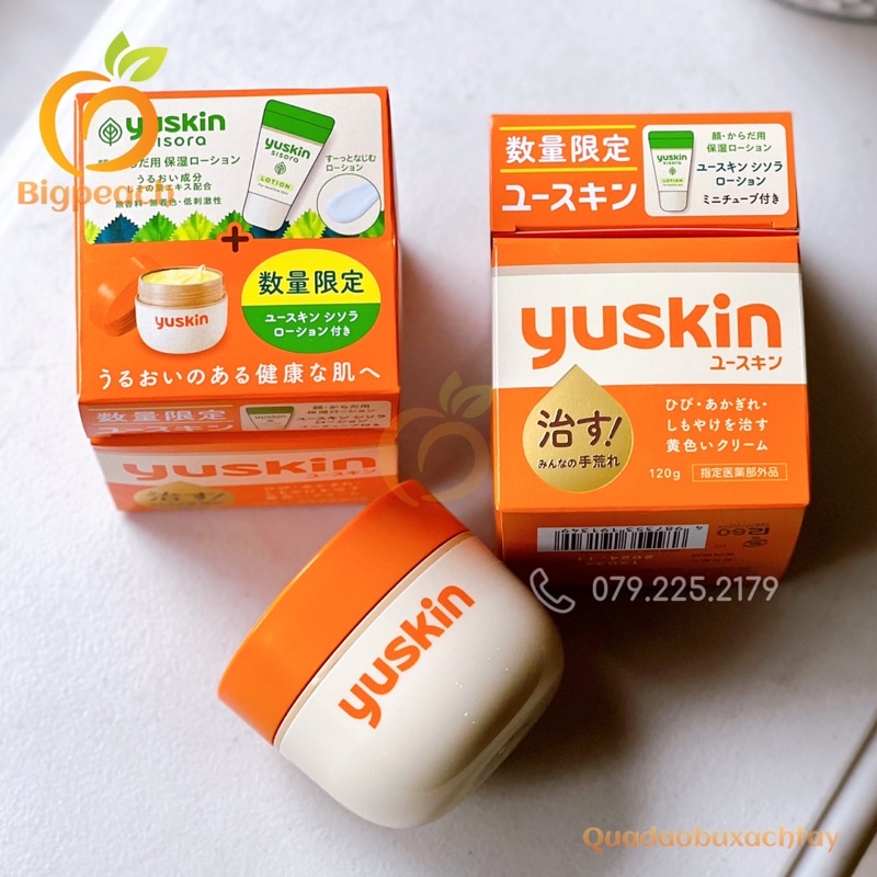 [New Model Comes With lotion] YUSKINA Yuskin No. 1 Itchy Chapped Cream In Japan - 120g | Shopee ...