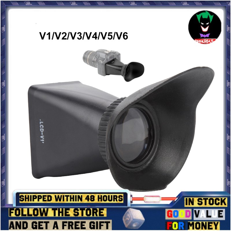 2.8X LCD Screen Magnifying Viewfinder Magnifier Viewer with Extender ...