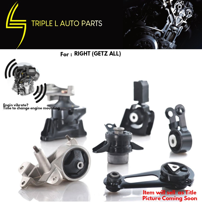 ORIGINAL HYUNDAI ENGINE MOUNTING for RIGHT (GETZ ALL) (PART NUMBER ...