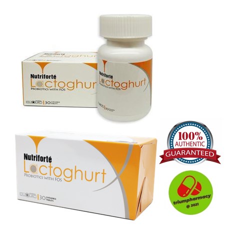 Nutriforte Lactoghurt Probiotics with FOS 30's | Shopee Malaysia