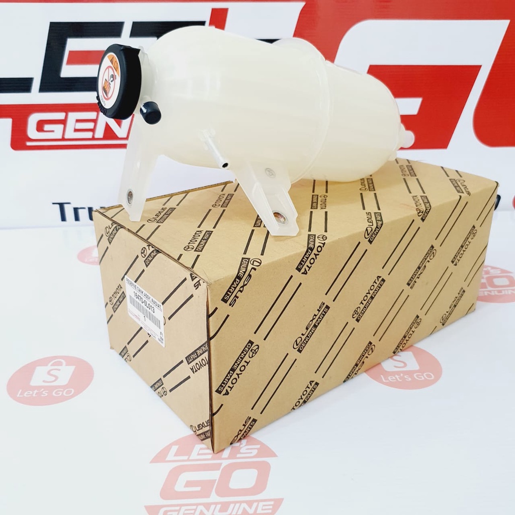 (Original) >> Hilux Vigo Fortuner Innova 2KD Radiator Spare Tank ...