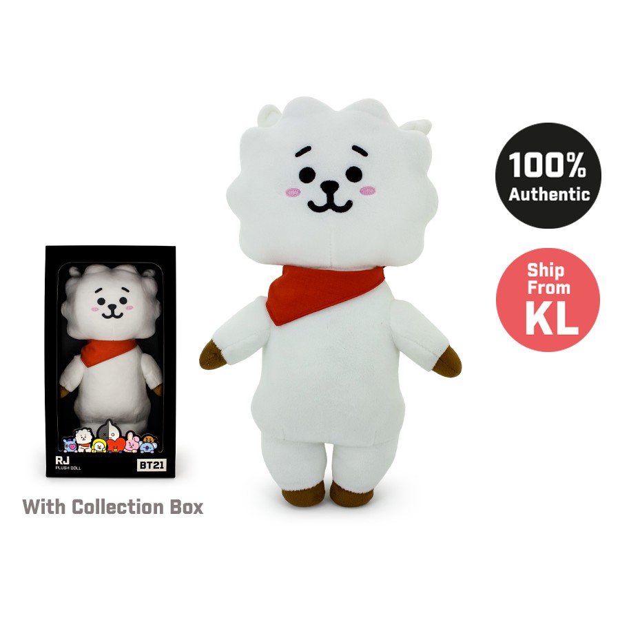 BT21 RJ Plush Doll (Small) | Shopee Malaysia