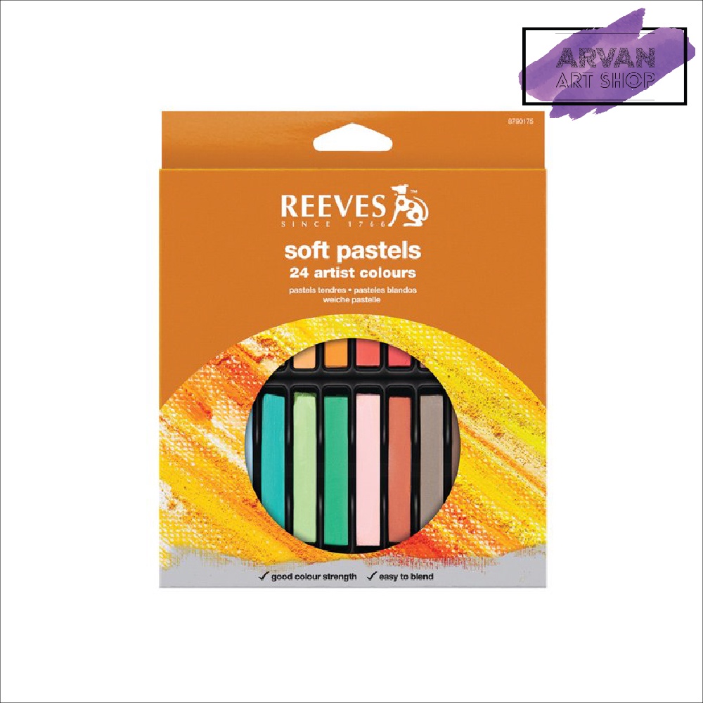 Reeves Soft Pastel Set of 24pc | Shopee Malaysia