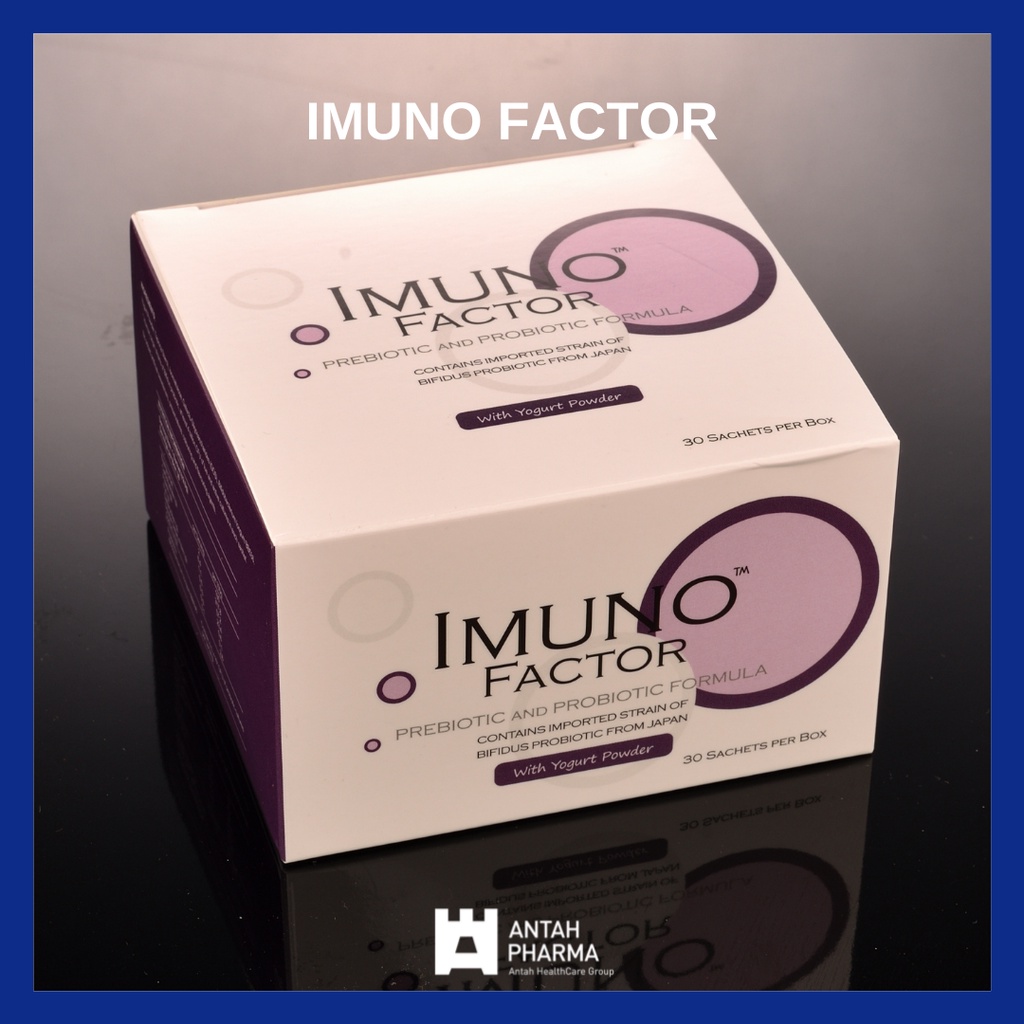 IMUNO FACTOR (2gx30's) Prebiotic & Probiotic Formula | Shopee Malaysia