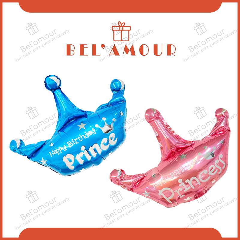 12 Inch Mini Cartoon Foil Balloon / Foil Belon - Crown Balloon / Belon ...