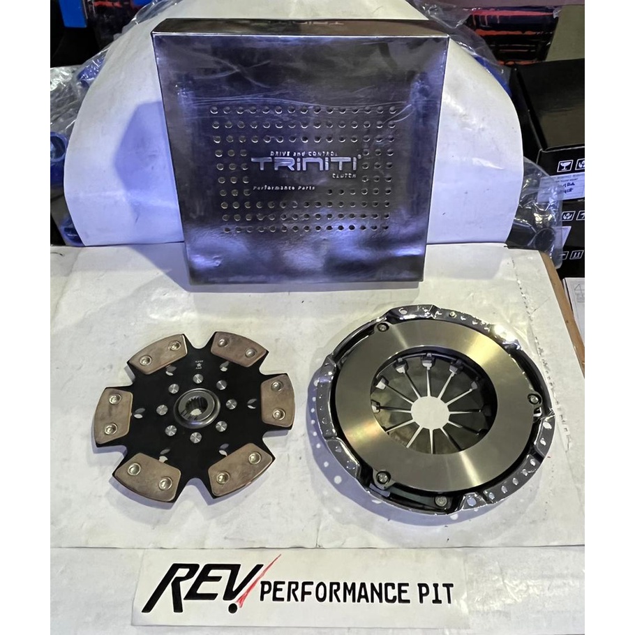 Triniti Racing 6 puck plate with Exedy Racing Cover set for Honda D16 ...