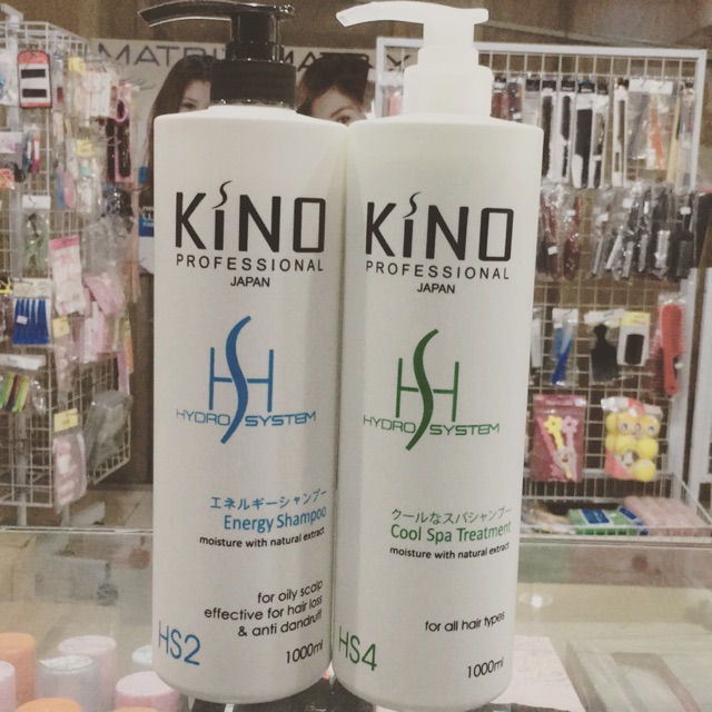 Kino Scalp Treatment Shampoo + Cool Spa Conditioner ( 1000ml x 2 ...