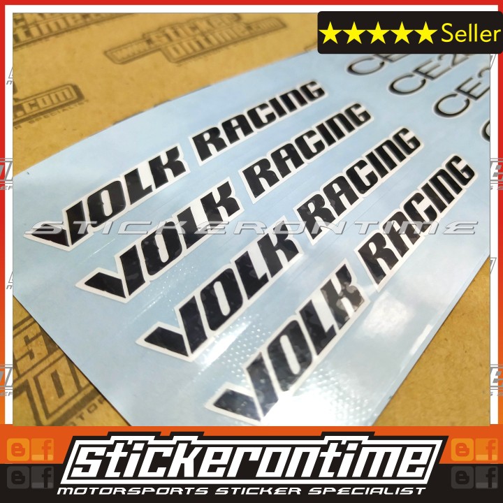 STICKER SPORT RIMS VOLK RACING CE28 | Shopee Malaysia