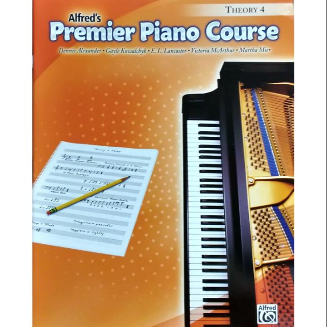 Alfred's Premier Piano Course THEORY 4 (Free Shipping) | Shopee Malaysia