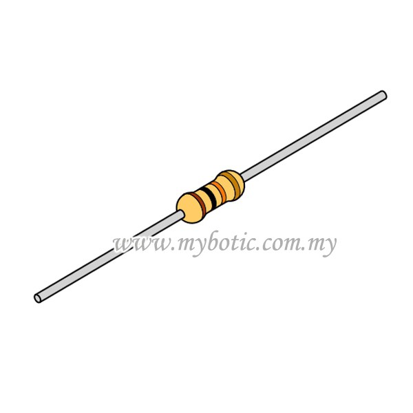 Resistor 0.25 Watt 62k ohm (10pcs/ pack) | Shopee Malaysia